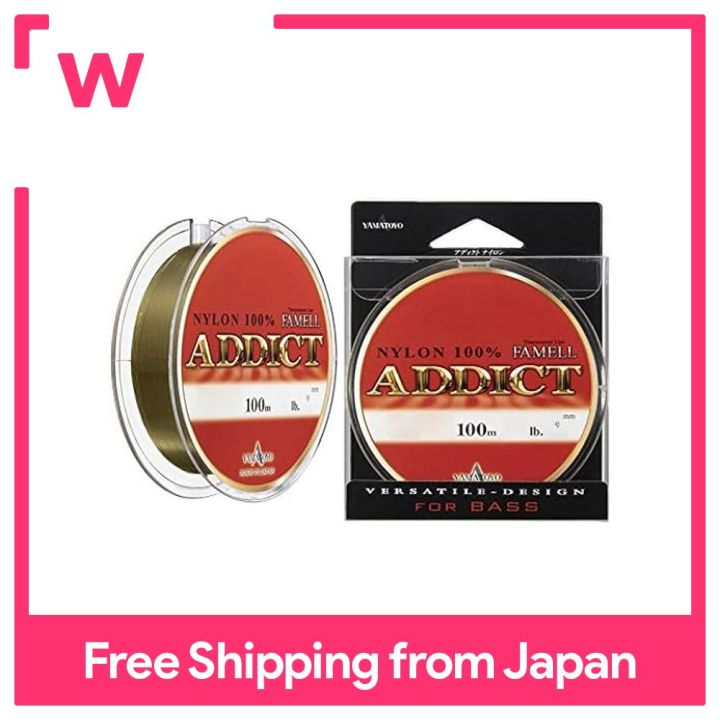 YAMATOYO TEGSU (YAMATOYO) Nylon Line Famel Addict 100m 3.0 12lb Titanium Gold | Lazada PH