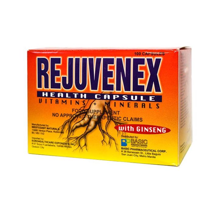 Rejuvenex Capsule - 20s | Lazada PH