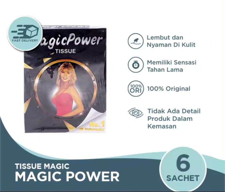 PAJERO 2025 - Tissue Magic Power Tisu Power Magic Classic 1kotak isi 6 ...