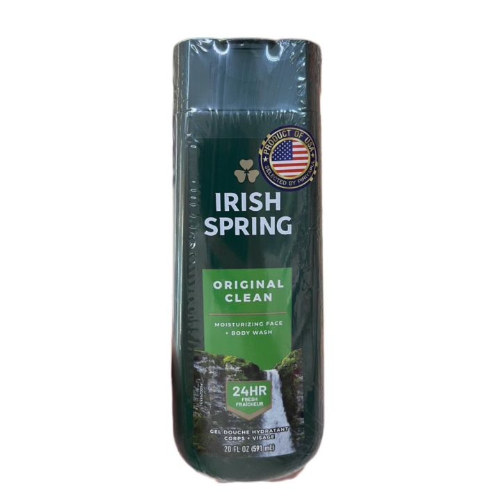 📍 Irish Spring Original Clean 591ml.ไอริช สปริง ออริจินัล บอดี้ วอช ...