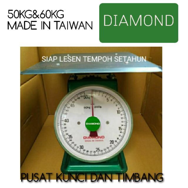 50kg 60kg diamond spring scale | Lazada
