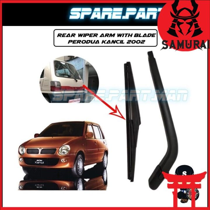 Perodua Kancil Rear Wiper Arm With Blade | Lazada