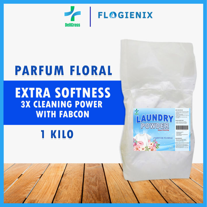 FLOGIENIX POWDER DETERGENT UP TO 3X POWERFUL CLEANING with FABCON ...