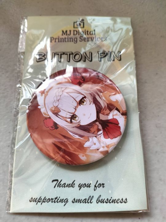 Genshin Impact Character Button Pins - Noelle | Lazada PH