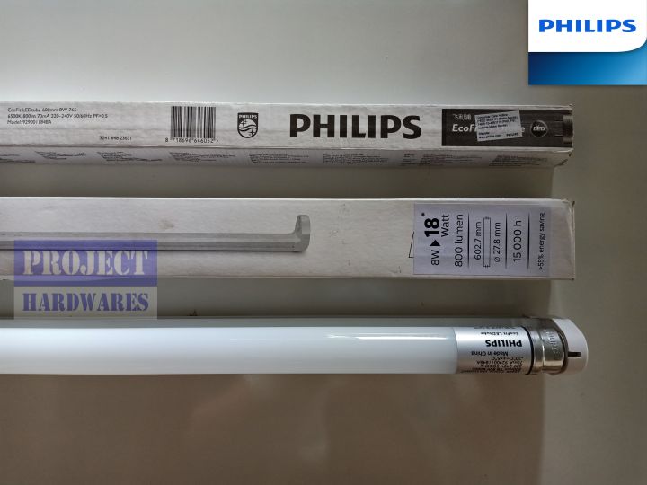 Philips T8 LED Batten Fluorescent Lamp 24inch 8watts | Lazada PH