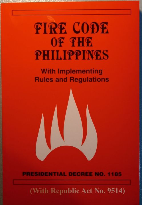 FIRE CODE OF THE PHILIPPINES (with Republic Act No.9514) | Lazada PH