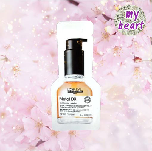 Loreal Metal DX Oil 2 ml ออยล์บำรุงเส้นผมและหนังศีรษะ ล้างสาร หลังทำ ...