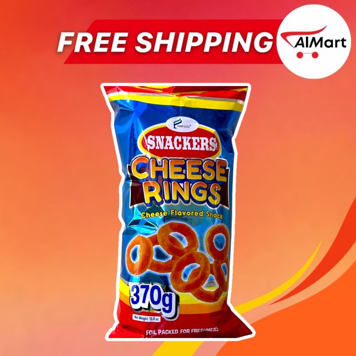 SNACKERS CHEESE RINGS (370 GRAMS) | Lazada PH
