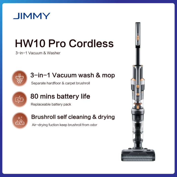 [NEW] JIMMY Sirius HW10 Pro Cordless 3-in-1 Vacuum and Washer JMY-HW10PRO | Lazada
