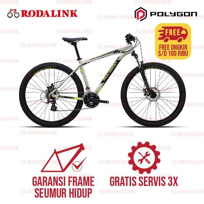 Polygon Sepeda Gunung Cascade 3 - S, Biru | Lazada Indonesia