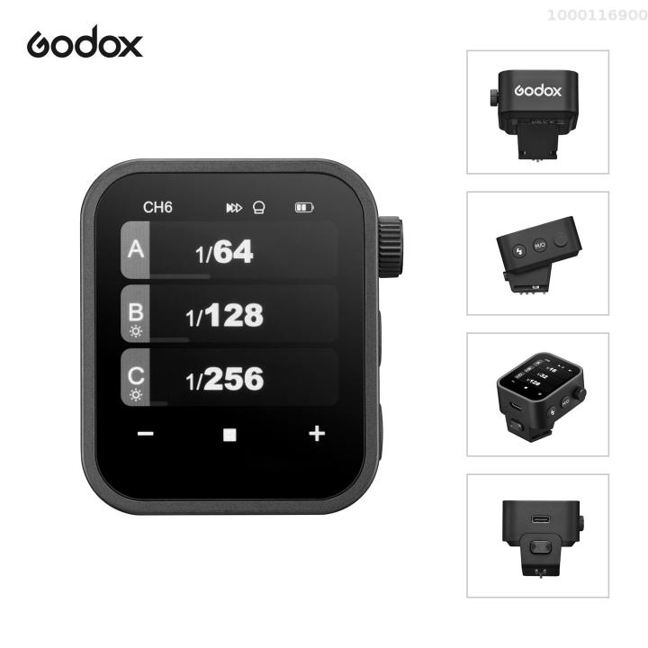 GODOX Xnano-F 2.4G Wireless Flash Trigger Transmitter TTL Autoflash ...
