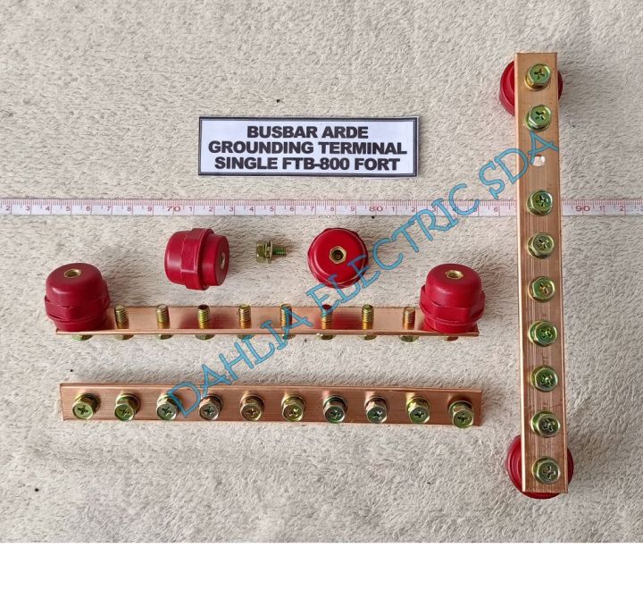 BUSBAR SUPPORT NOL ARDE GROUNDING TERMINAL SINGLE FTB-800 30X200MM FORT ...