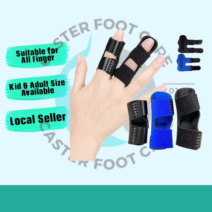 Trigger Finger Splint, Adjustable Aluminum Support for Extension ...