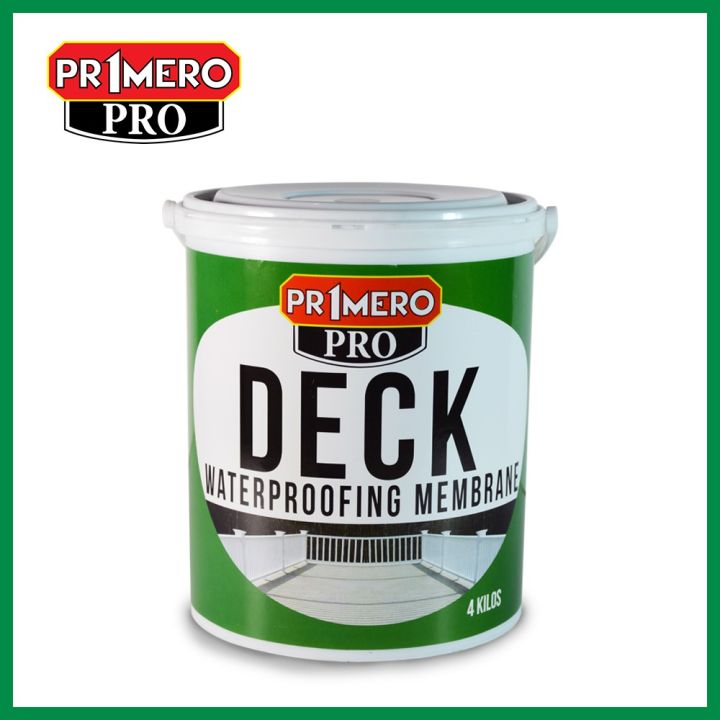 ⊿PRIMERO PRO DECK WATERPROOFING MEMBRANE - 4KG | Lazada PH