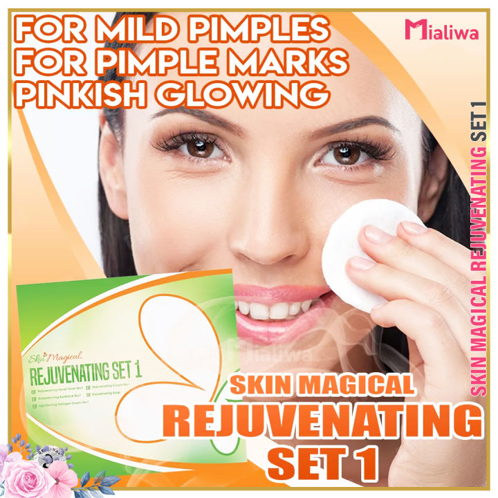Skin Magical Rejuvenating Set 1, Skin Care Facial Treatment Anti-Acne ...