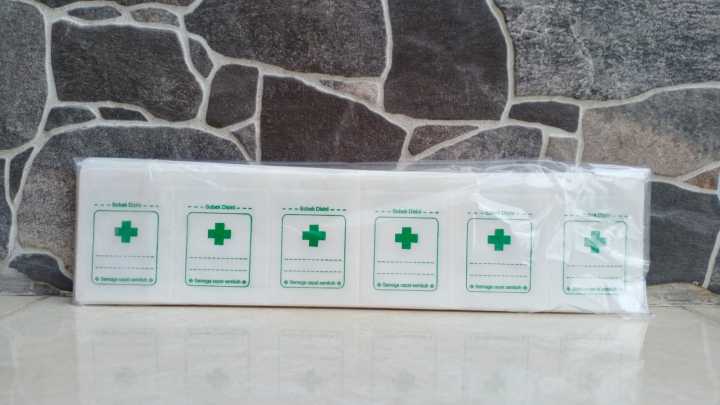 Kertas Puyer Press Per 100 Lembar Kertas Press isi 100 Lembar Kantong Puyer Press Kertas Puyer ...