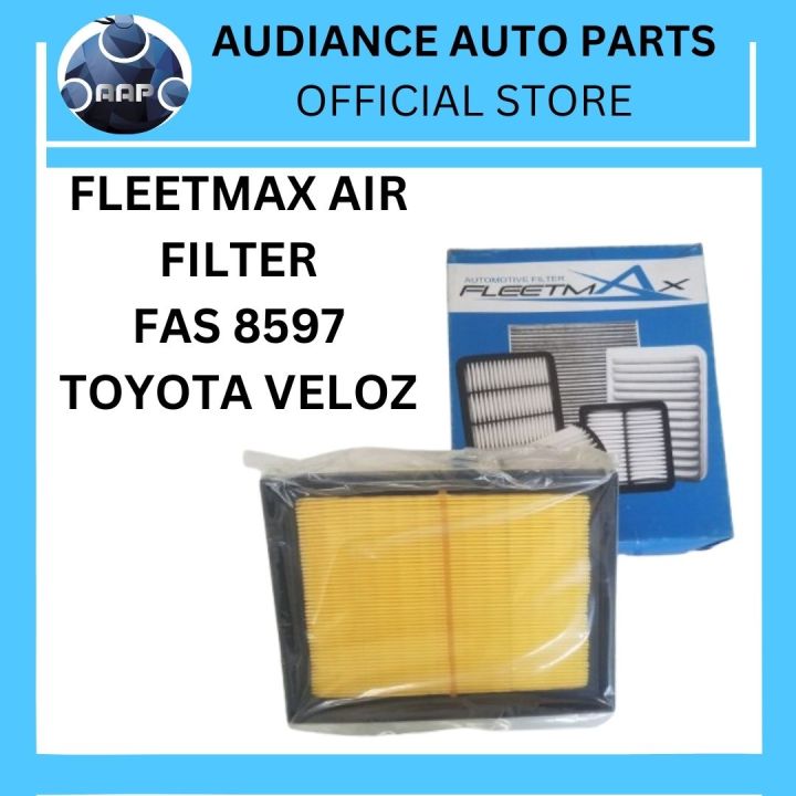 ORIGINAL FLEETMAX AIRFILTER FAS - 8597 FOR TOYOTA RAIZE / VELOZ | Lazada PH