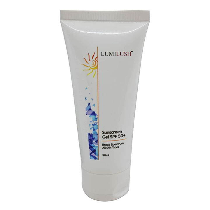 Lumi Lush Sunscreen Gel SPF 50+ Broadspectrum All Skin Type | Lazada PH