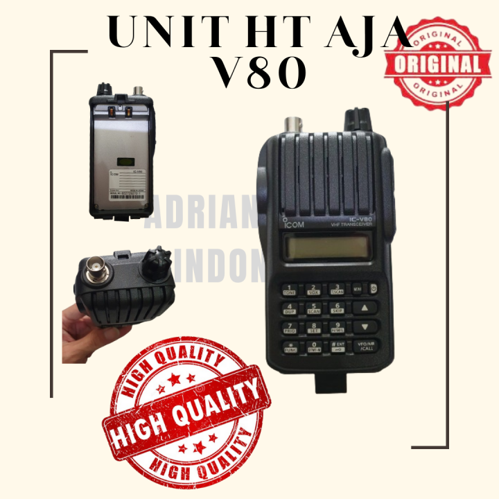 UNIT HT V80 AJA MURAH V80 VHF Radio Komunikasi V80 TANPA KELENGKAPAN HT ...