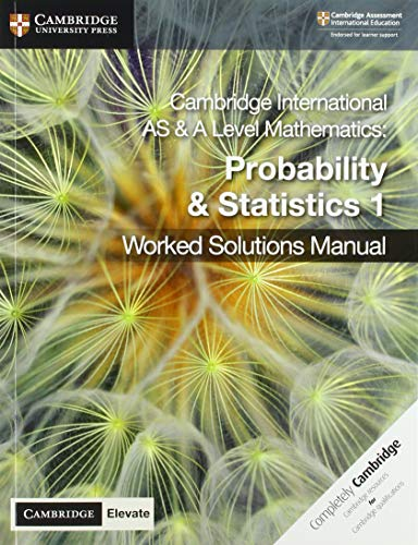 Cambridge International AS & A Level Mathematics Probability and ...