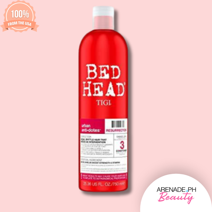 Tigi Bed Head Urban Anti+dotes Resurrection Damage Level-3, 25.36 ounce ...