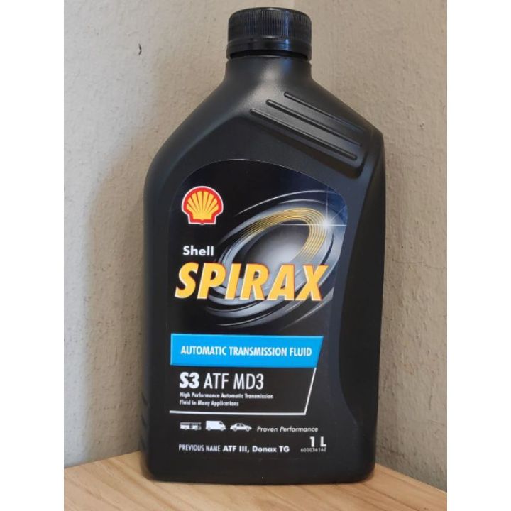 Shell Spirax S3 Atf MD3 1L Auto Transmission Fluid Gear Oil Minyak ...