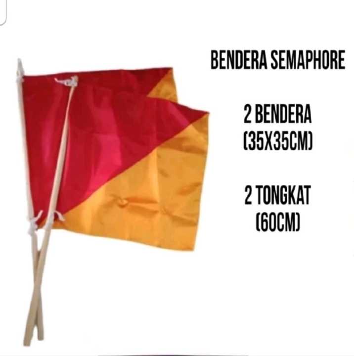 Bendera Semapur Pramuka 2 Tongkat + 2 Bendera | Lazada Indonesia