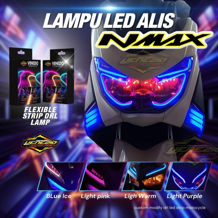 Paket LAMPU ALIS LED NMAX OLD MODIFIKASI MOTOR | Lazada Indonesia