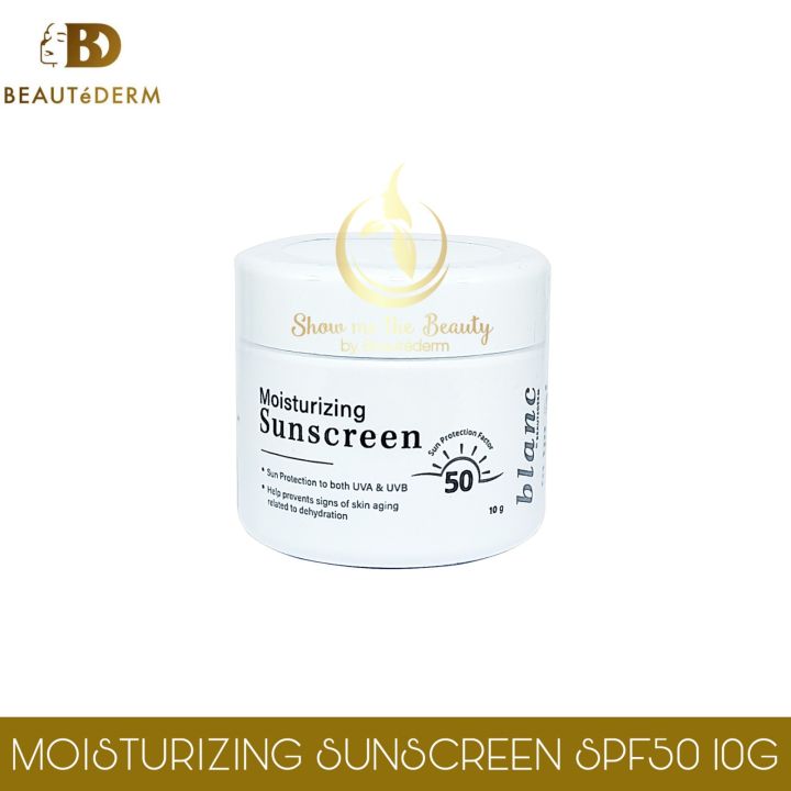 Beautederm Blanc Moisturizing Sunscreen Cream with SPF50 Blanc ...