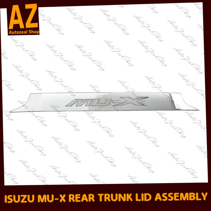 Isuzu MU-X 2022 Rear Trunk Lid Assembly (Dual Function Full LED MU-X Logo) Silver | Lazada PH