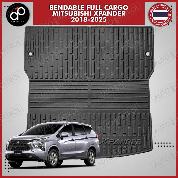 MITSUBISHI XPANDER 2018-2025 Bendable Full Cargo Trunk Tray with Back ...