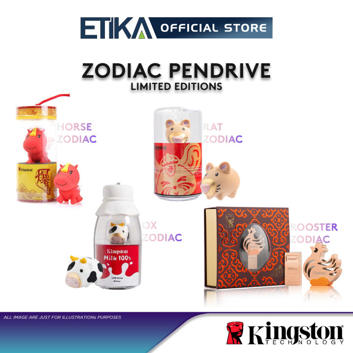 [Original] Kingston Zodiac Sign LIMITED EDITION USB Flash Drive | Horse ...
