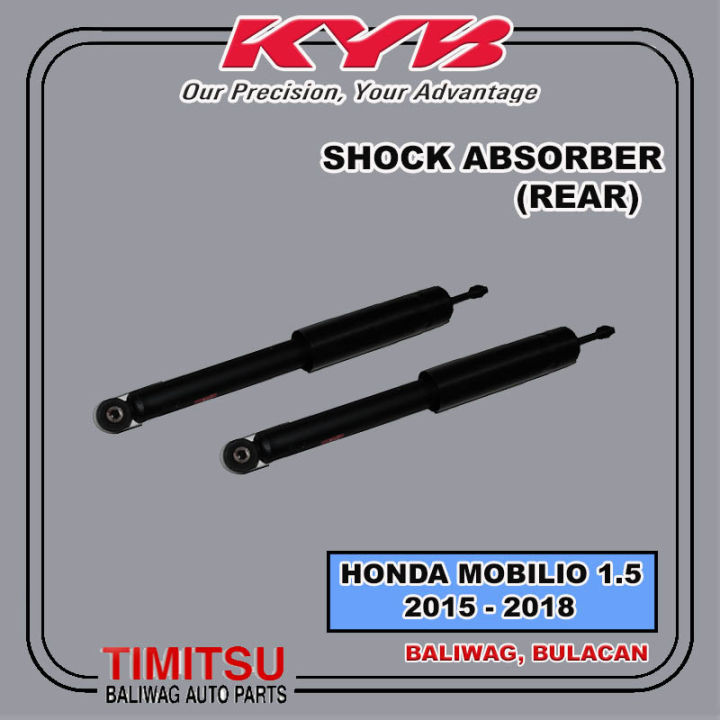 SHOCK ABSORBER REAR SET HONDA MOBILIO 1.5 2015-2018 PN. 3430033 KYB ...