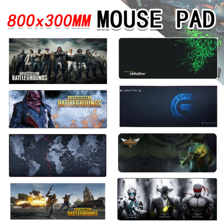 Extended Mouse pad One Piece Large Desk Mat Keyboard 80cm × 30cm Soft ...