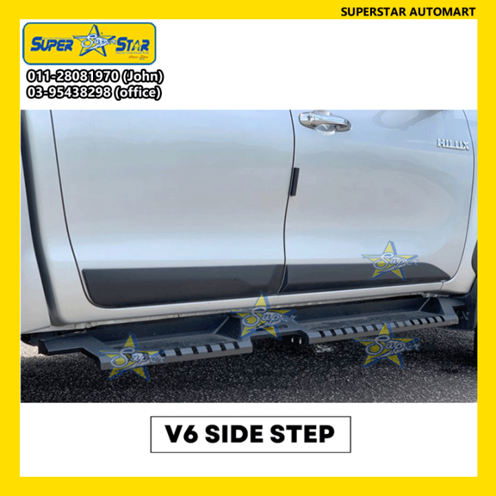 Force 4WD V6 Side Step For Ford Ranger Isuzu Dmax Nissan Navara ...