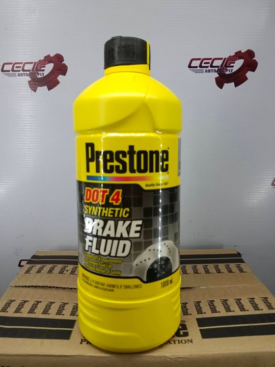 Prestone Break Fluid DOT 4 Synthetic 1Liter | Lazada PH