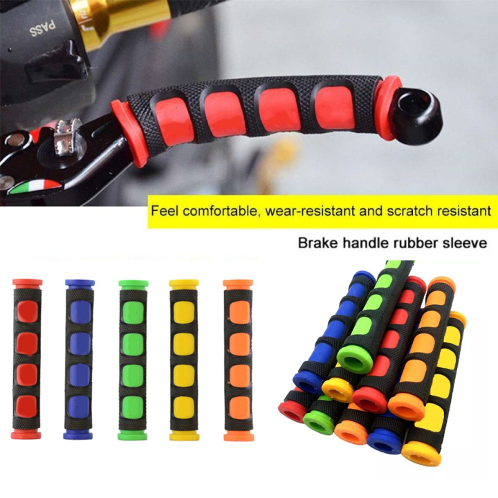 AMShop Brake Lever Grip for Motorcycle Rubber Lever Sleeves Clutch ...