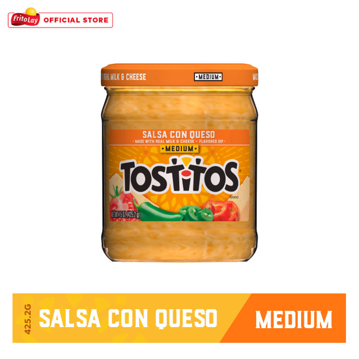 Tostitos Con Queso Salsa Dip 425.2g . | Lazada PH