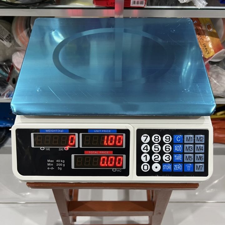 Timbangan buah digital 40 kg double display timbangan digital timbangan ...