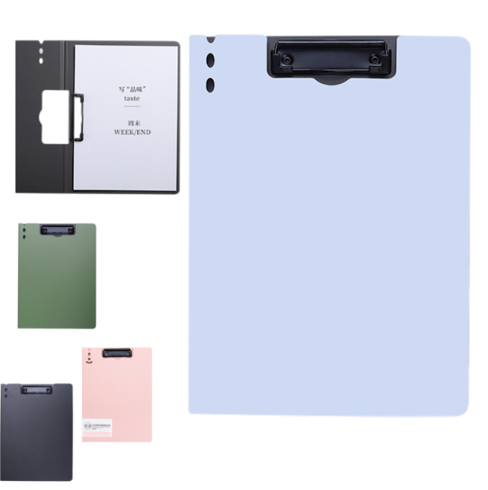 A4 Plastic Clipboard Custom Printing PP Writing Board Folder with A ...