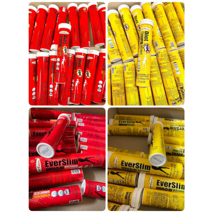 EVERTEEN เม็ดฟู่ EVERSLIM / DIET TOC / EVERVITA (18 เม็ด) | Lazada.co.th