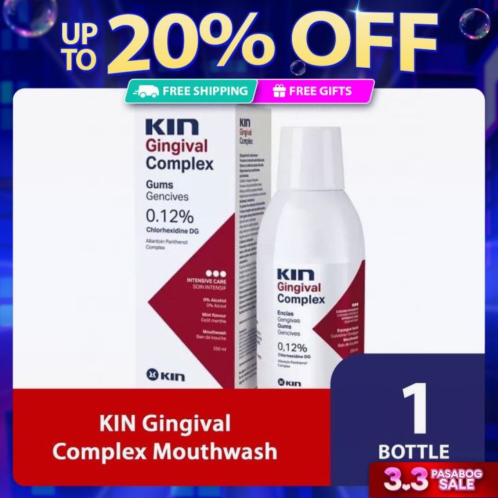 Unilab - KIN GINGIVAL COMPLEX MOUTHWASH 250ML | Lazada PH