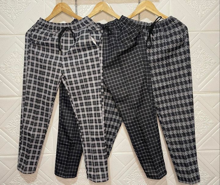 TROUSER CHECKERED PANTS NEW ARRIVAL | Lazada PH