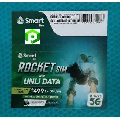 SMART Rocket SIM Vanity Number 9999 & 0000 & 2222 UNLI DATA for 30 Days | Lazada PH