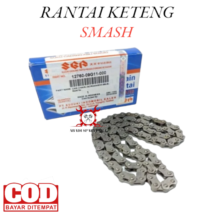 Rantai Keteng Mesin Smash 110 Lama New Old Titan Rante Api Kamprat ...