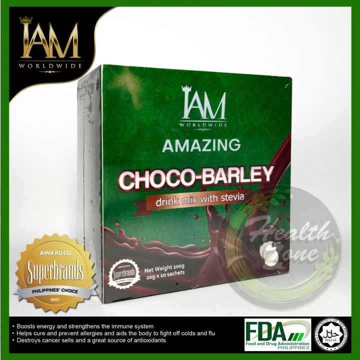 IAM Amazing Choco Barley Drink Mix with Stevia | Lazada PH