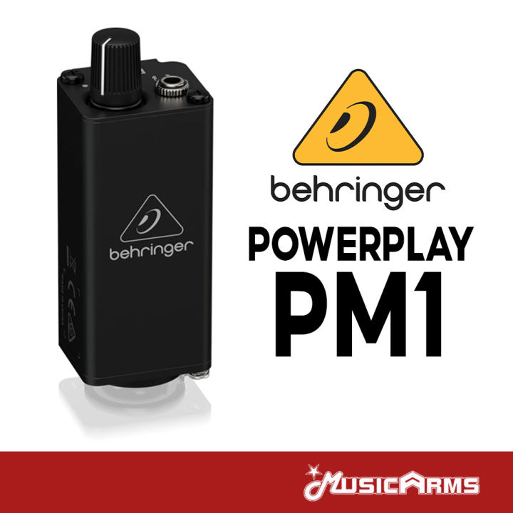 Behringer Powerplay PM1 ชุดขยายหูฟังอินเอียร์มอนิเตอร์ In-Ear Monitor ...