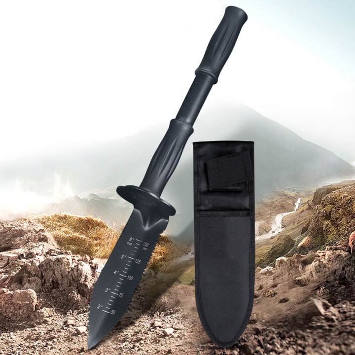 Metal Detector Digging Tools Serrated Edge Digger With Sheath Stainless ...