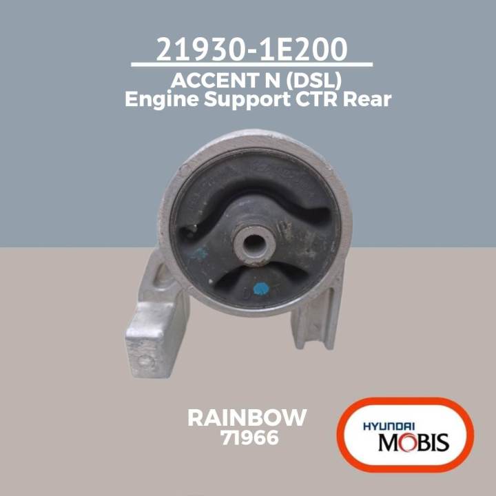 Engine Support RR CTR (DSL) for Hyundai Accent N [MOBIS Original] Part ...