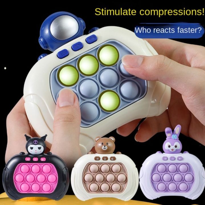 PENGY Kuromi Push Game Pop Electronic Nezha Doraemon Super Bubble Pop ...